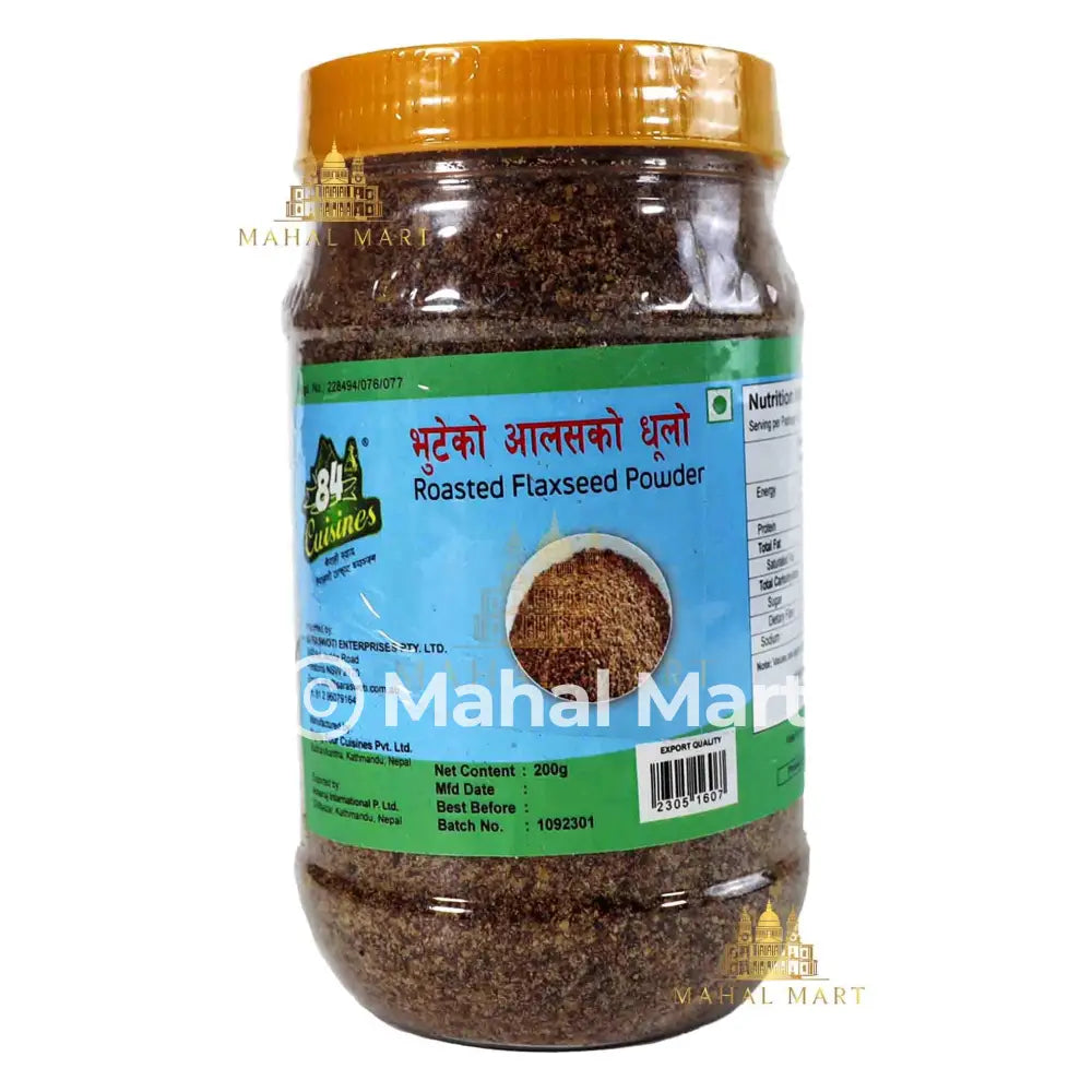 Bhuteko Aalash/ Roasted Flaxseed Ground Powder 200g – Mahal Mart