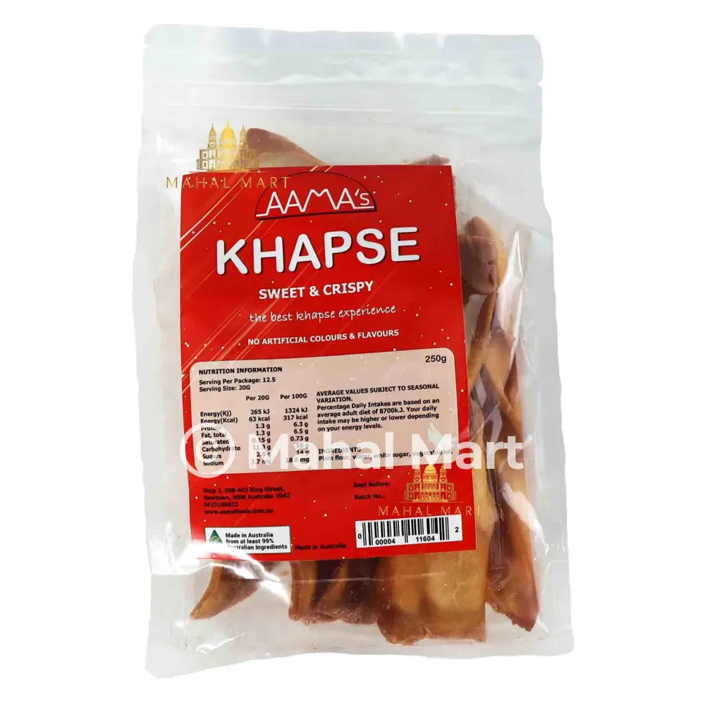 Aama’s Khapsa 250g – Mahal Mart