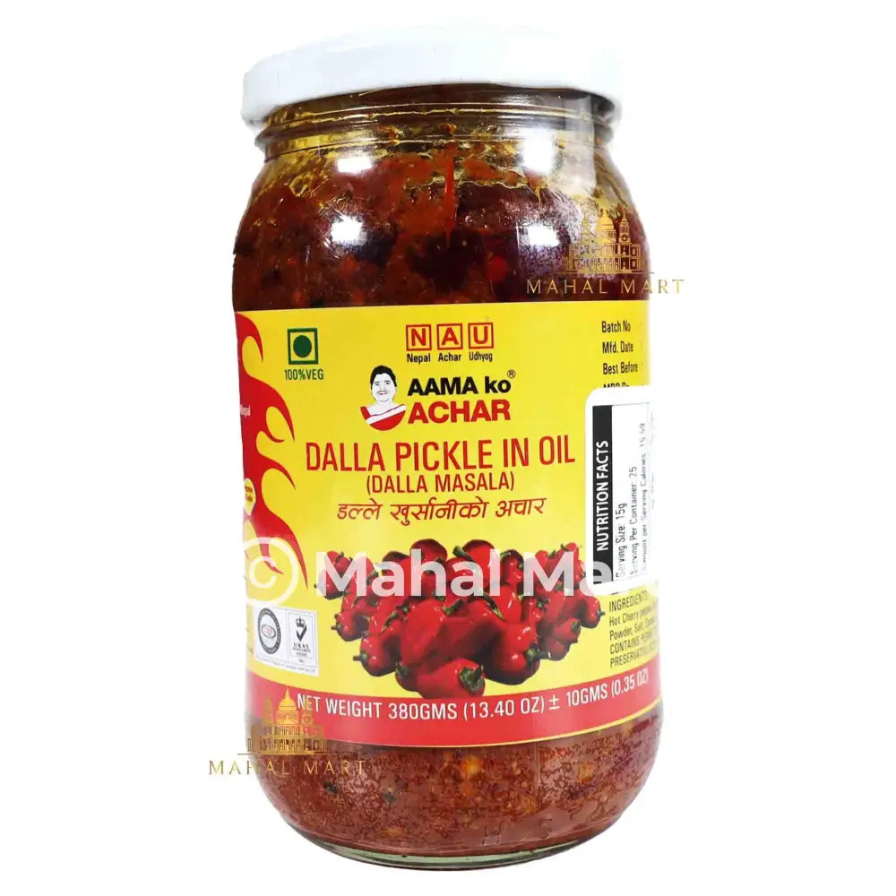 Dalla Akabare Pickle in Oil 380g – Mahal Mart