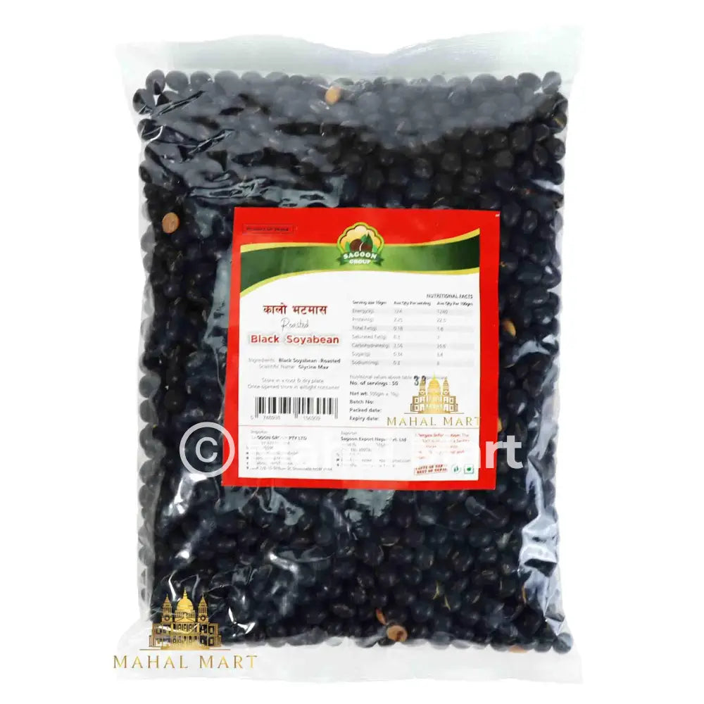 Roasted Black Soyabean/ Kalo Bhatmas 500g – Mahal Mart