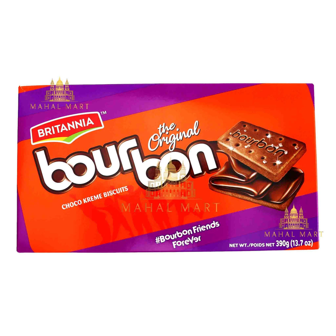 Britannia Bourbon Choco Kreme Biscuits 390g – Mahal Mart