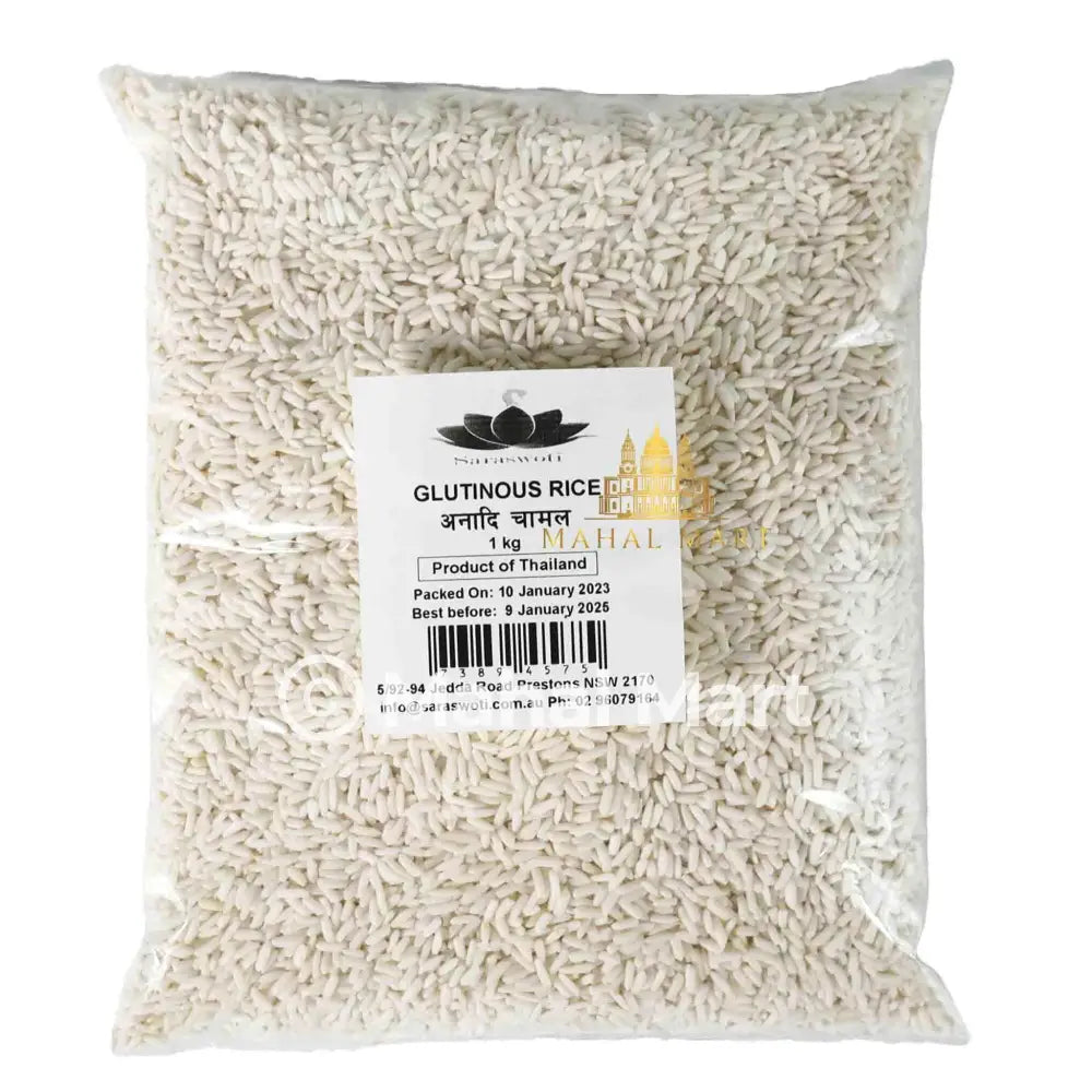 Glutinous Rice/ Anadi Chamal 1kg – Mahal Mart