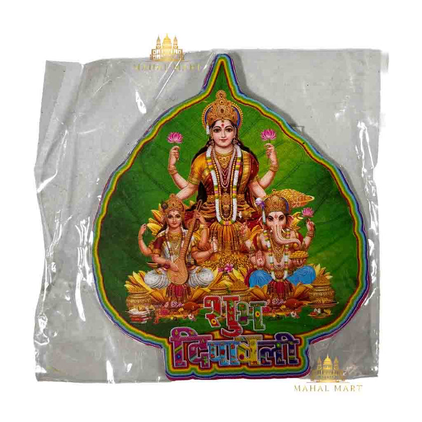 Laxmi Mata Subha Dipawali Sticker 10Pcs – Mahal Mart