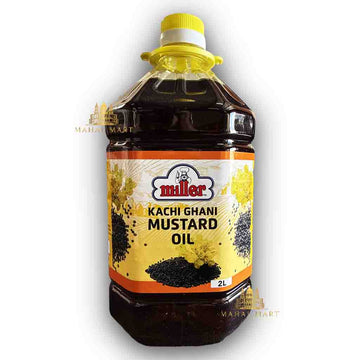 Miller Kachi Ghani Pure Mustard Oil 2ltr – Mahal Mart