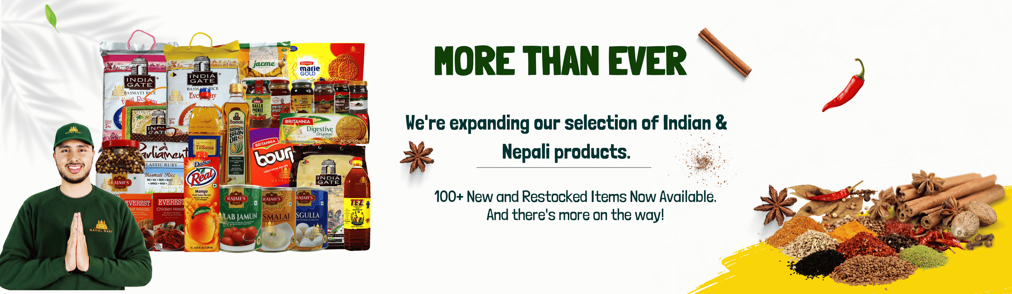 Mahal Mart | Premium High-Quality Indian & Nepali Online Grocery Store